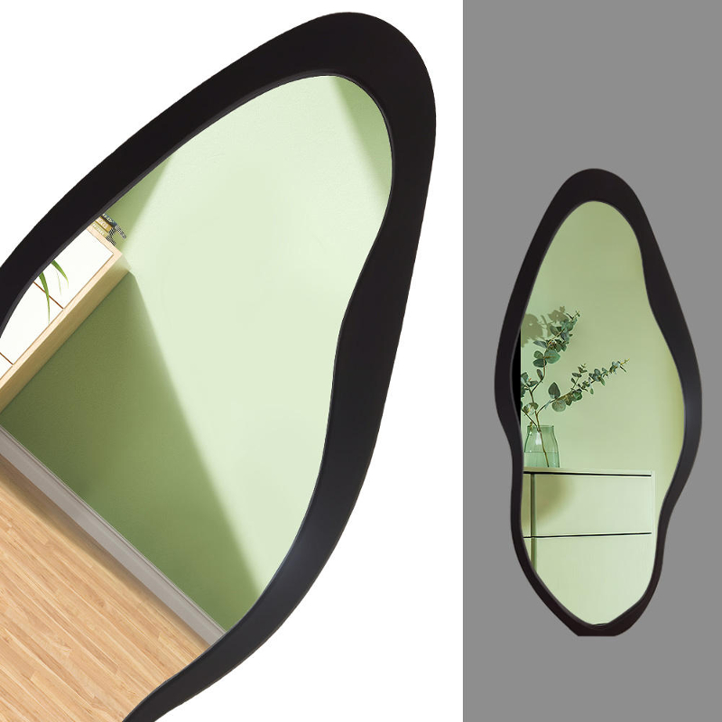 Irregular Shape Home Decor Mirror Wall Large Living Room Mirror Full ...